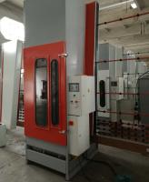 China Vertical Structure Mirror Surface Glass Coating Sandblasting Machine for Business for sale