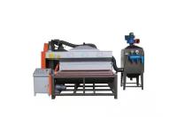 China Horizontal Glass Sandblasting Machine PLC Control 1900mm Width 3-24mm Thickness for sale
