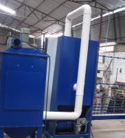 China Vertical Glass Automatic Sandblasting Machine 1500mm 3.5kW PLC Control ISO for sale