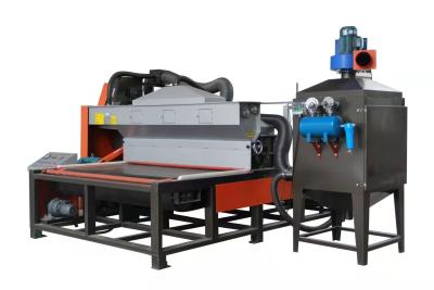 China Automatic Glass Sandblasting Machine 1600mm Height 3.5kw PLC Control CE Certified for sale
