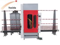 China Dustless Sandblasting Machine for Glass Processing 1500mm 2000mm 2500mm PLC Control for sale