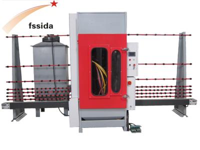 China Dustless Sandblasting Machine for Glass Processing 1500mm 2000mm 2500mm PLC Control for sale