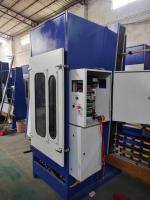 China 3.5kw Vertical Automatic Glass Sandblasting Machine for Tempered Frosted Glass 2500mm Height for sale