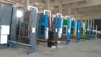 China 3.5kw Vertical Automatic Glass Sandblasting Machine for Tempered Frosted Glass 2500mm Height for sale