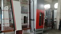 China Vertical Glass Sandblasting Machine 1600mm PLC Control 3.5kw for Mirror Processing for sale