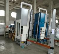 China Automatic Shower Safety Glass Sandblasting Machine 2500mm Height 3.5KW for Toughened Glass for sale