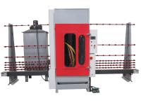 China CE Certified Glass Sandblaster PLC Control 4700x1500x2300 mm 3.5 kW for sale