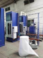 China Fully Automatic Flat Sandblasting Glass Marking Machine 1500mm Height 3.5kW for sale