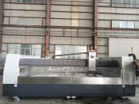 China CNC Glass Mirror Grinding Polishing Edging Cutting Beveling Machine 16KW 4500KG for sale