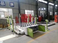 China CNC Glass Cutting Machine 4000x2600mm Full Automatic with Breaking Table 160m/min for sale