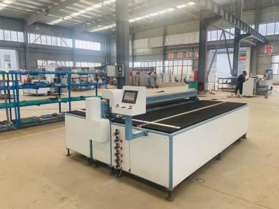 China Semi Auto Laminated Glass Cutting Machine 3800x2600mm High Precision Twin Cutter 380V for sale