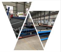 China ST-2436 Glass Cutting Machine with Semi-Automatic Straight Cutting and PLC Control for sale