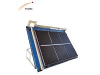 China Inclined Manual Glass Cutting and Crushing Table with PLC Control System for sale