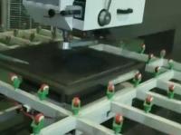 China 1000kg Horizontal Glass Drilling Machine with PLC Control and Horizontal Structure for sale