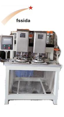 China Double Heads Glass Hole Drilling Machine for Gas Stoves 2800x2600x1700mm 8kw for sale