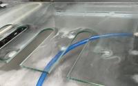 China Certified Glass Door Hinge Notches CNC Cutout Machine with UR Certification for sale