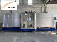 China Vertical Glass Cleaning Machine for 2000mm Flat Glass ST-QX2000 Vertical Structure for sale