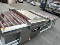 China Horizontal Glass Washing Dryer 450mm Max Width 6.5kw for 2-5mm Glass for sale