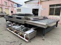 China Horizontal Glass Washing Dryer 450mm Max Width 6.5kw for 2-5mm Glass for sale
