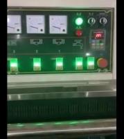 China 3-12mm Glass Straight Line Beveling Machine 11 Motors PLC Glass Polishing Machine 25kw for sale