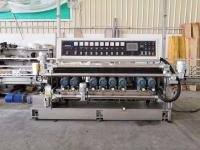 China 6800x1300x2600mm Economical Vertical Glass Straight Line Beveling Machine 9 Motors for sale