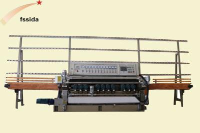 China High Precision Glass Straight Line Beveling Machine with CE Certification 24.7kw Power for sale