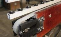 China Automatic Mirror Glass Straight Line Beveling Machine 9 Grinding Heads 3-12mm Thickness for sale