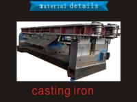 China Glass Beveling Machine 3-12mm Thickness 11 Wheels Flat Polishing Machinery with PLC System for sale