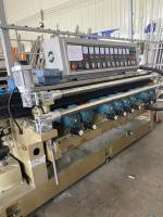 China Easy Operation 9-Axis Glass Linear Beveled Edge Grinding Machine with Precision Cdoc for sale