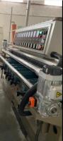 China 9 Head Glass Straight Line Edging Machine 0.6-6.0m/min for Flat Glass Grinding and Polishing for sale