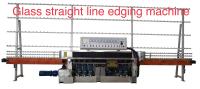 China Glass Straight Line Edging Machine Polishing Machine 9 Spindle for Horizontal Structure for sale