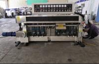 China Glass Straight Line Edging Machine Polishing Machine 9 Spindle for Horizontal Structure for sale