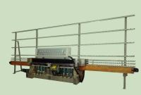 China Glass Straight Line Edging Machine 10 Spindle Polishing Machine Max. Arris Width 2.5mm for sale