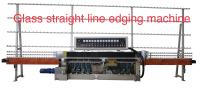 China Glass Straight Line Edging Polishing Machine 11 Spindle 45 Degree 3600kg 26.3kw for sale