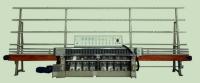 China 8 Spindle Glass Round Edging Machine 20.5kw Glass Polishing Machine 3-20mm Thickness for sale