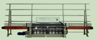 China 8 Spindle Glass Round Edging Machine 20.5kw Glass Polishing Machine 3-20mm Thickness for sale