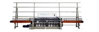 China PLC Control System 8 Spindles Glass Straight Line Edging Machine for Glass Processing for sale