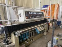 China Straight-Line Bevel Edging Glass Multi-Edging Polishing Machine with Vertical Design for sale
