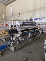 China Straight-Line Bevel Edging Glass Multi-Edging Polishing Machine with Vertical Design for sale
