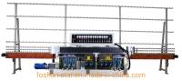 China 9 Motor Straight Line Glass Edging Machine 3-20mm Thickness 0.6-6.0m/min Speed for sale