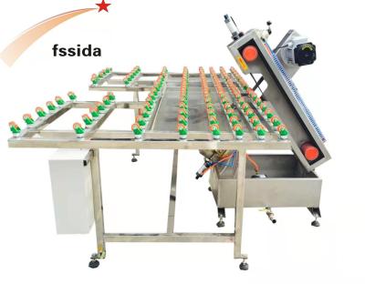 China Glass Straight Edging Machine 1.5kw 380V Manual Small Belt Grinding for Glass Edges for sale
