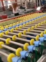 China 50kw Double Sides Glass Edge Polishing Machine 20 Grinding Heads 2500mm Max Width for sale