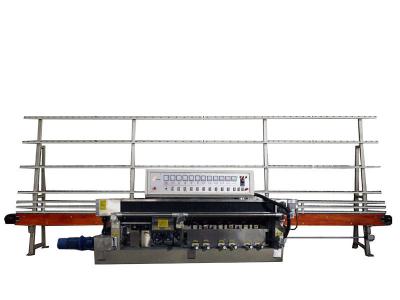 China Remotely Guided Installation 11 Spindle Vertical Glass Straight Line Edging Machine for sale