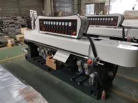 China 9 Motors Glass Straight Line Edging Machine Polishing Machine 0.6-8m/min 3-20mm for sale