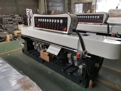 China 9 Motors Glass Straight Line Edging Machine Polishing Machine 0.6-8m/min 3-20mm for sale