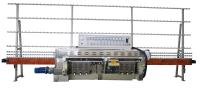 China 10 Motors Straight Line Glass Edging Machine 25kw 7.5x1.0x2.6m CE Certified for sale