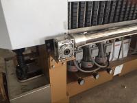 China 10 Motors Straight Line Glass Edging Machine 25kw 7.5x1.0x2.6m CE Certified for sale