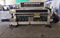 China 12 Spindles Glass Straight Line Edging Machine 60mm Min Glass Size 3-20mm Thickness for sale