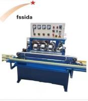 China 4 Wheels Straight Line Glass Edging Machine 380V 8kw Glass Polishing Machine 3-12mm for sale