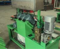 China 4 Wheels Straight Line Glass Edging Machine 380V 8kw Glass Polishing Machine 3-12mm for sale